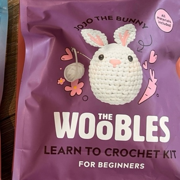 wobbles | Art | Wobbles Crochet Kit For Beginners Jojo The Bunny | Poshmark